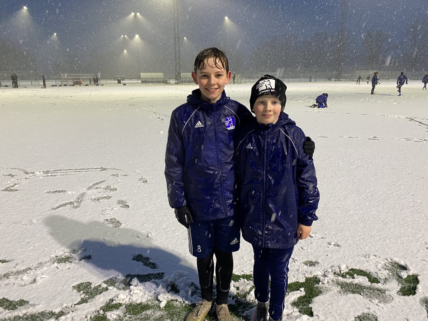 Møde de to seje brødre Willum og Oscar fra Lyngby Boldklub, som jeg har ...