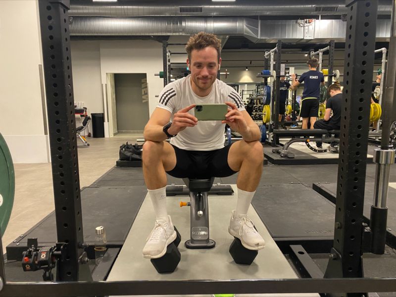 Efter en ugens pause fra fitness, da jeg har været syg med feber 🤒 ...